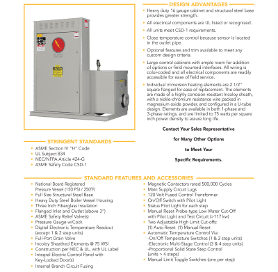 HW Electric Hot Water Boiler - Precision Boilers