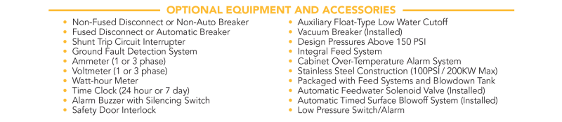 ST Electric Steam Boiler - Precision Boilers