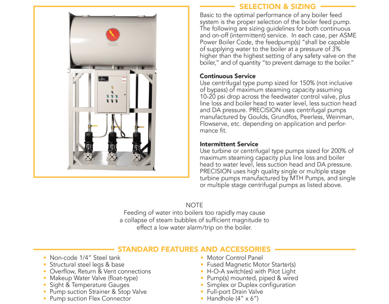 Surge Tanks - Precision Boilers